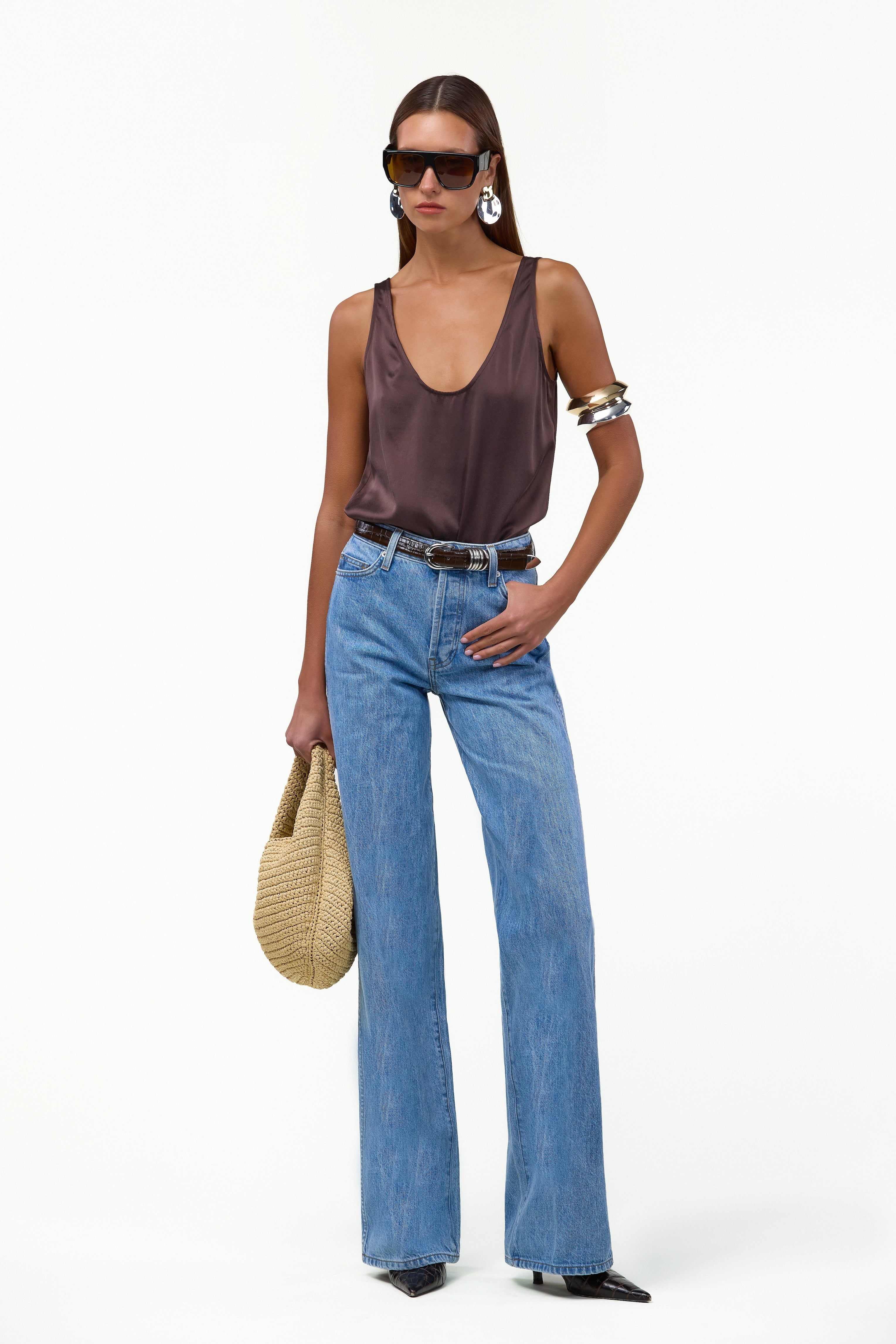 SAME SAME DENIM The Wide Leg Jean